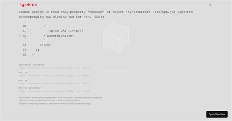 React Accordion Codesandbox