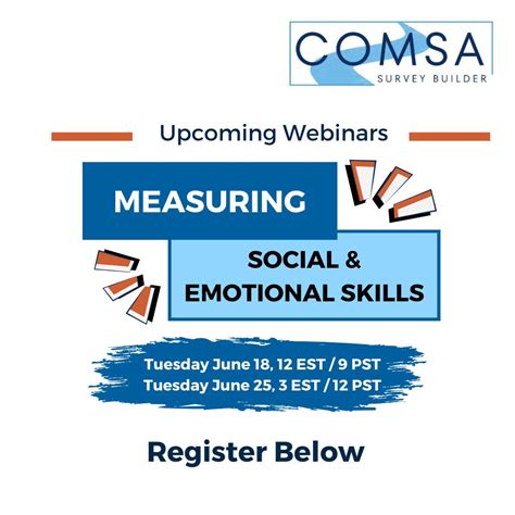 Comsa Webinars On Skills For Success Social Research And Demonstration Corporation Posted On