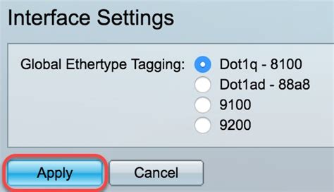 Configure Vlan Interface Settings On A Sx350 Sg350x Or Sx550x Switch Cisco