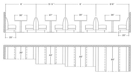 Restaurant Booth Height Custom Restaurant Booths Fdxp