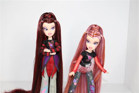 My Latest Reroots Of Bratz Fashion Pixiez Lina And Breanna R Dolls