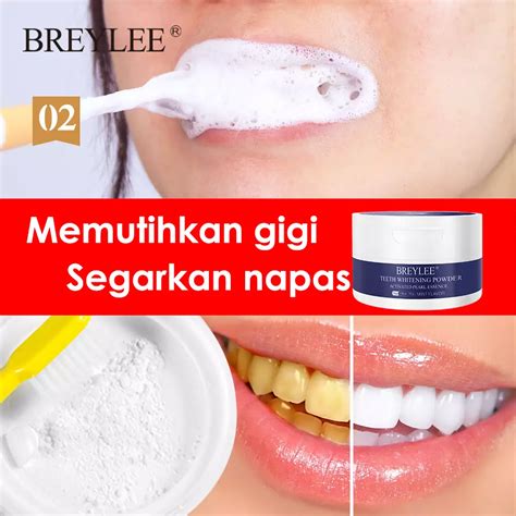 Jual Breylee [bpom] Breylee Teeth Whitening Powder Mencerahkan Gigi