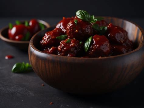 Premium Ai Image A Food Dish Of Tomato