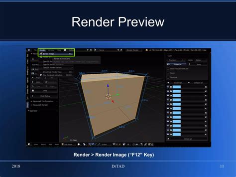 Drtad Blender Software Example 10 Technical Documentation With Measureit Dimensions
