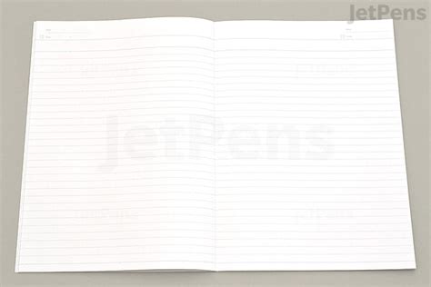 Kokuyo Campus Flat Notebook Semi B5 Dotted 7 Mm Rule 30 Sheets Blue Jetpens