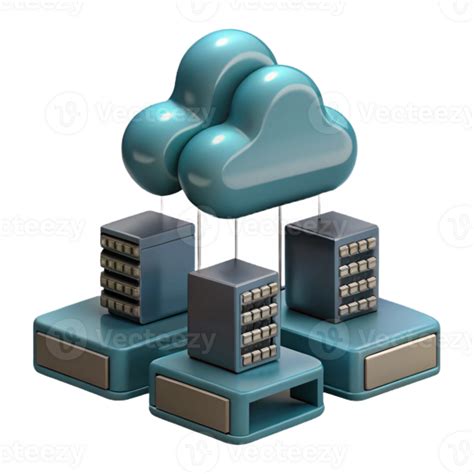 Cloud Computing Servers Data Storage 51222925 Png