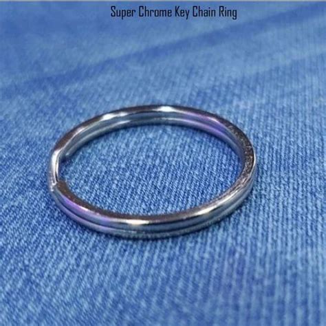 Super Chrome Key Chain Ring Shape Round At Rs 1 25 In Vasai ID 2853079779573