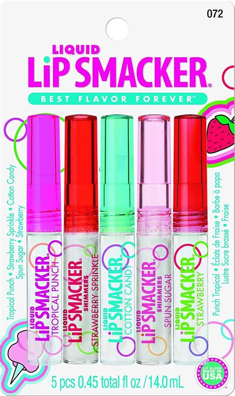 Lip Smacker Liquid Flavored Lip Gloss Friendship Pack Tropical Punch