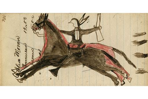 Double Sided Drawing Goodwyn Ledger Book Donald Ellis Gallery