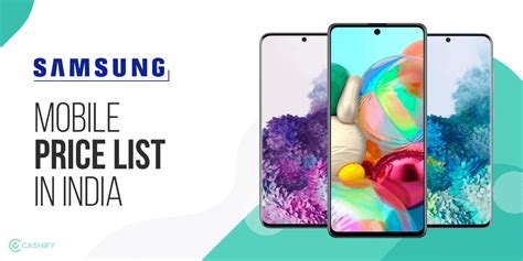 Samsung Mobile Phone Price List In India Cashify Listings