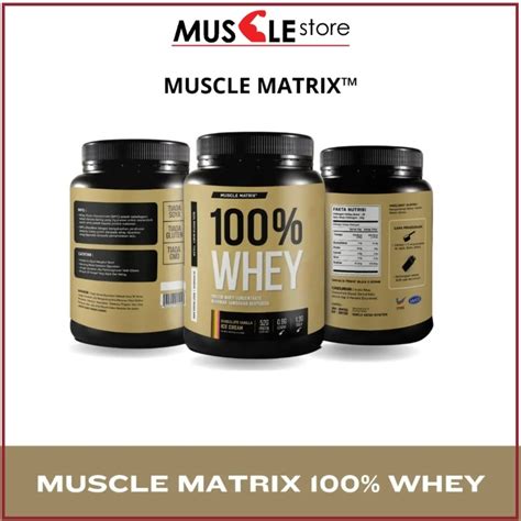 Halal Muscle Matrix Whey Protein 09kg 44 Serving Hydrolyzed Isolated