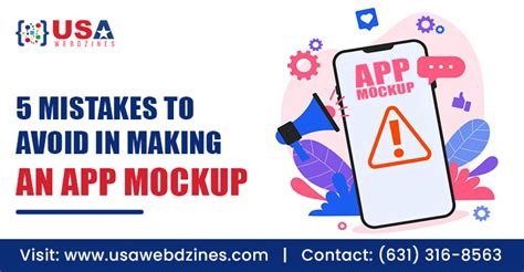 Mistakes To Avoid In Making An App Mockup Usawebdzines