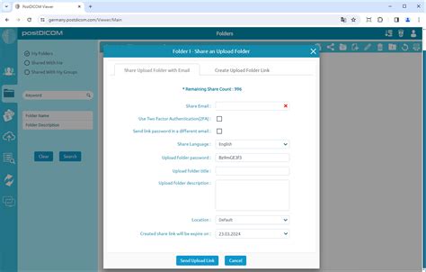 Sharing An Upload Folder Postdicom Knowledge Base