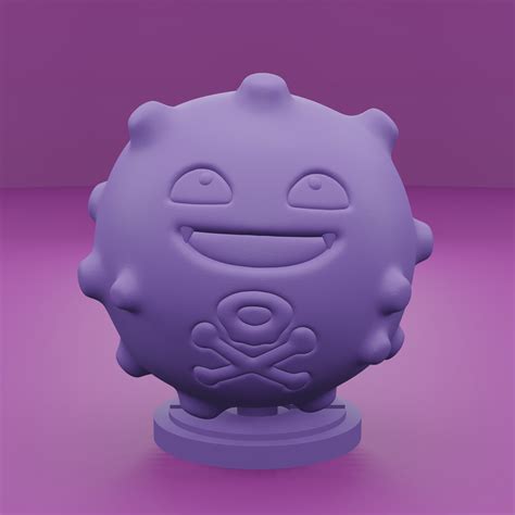 Stl File Pokemon No 109 Koffing 🐉 ・3d Print Design To Download・cults