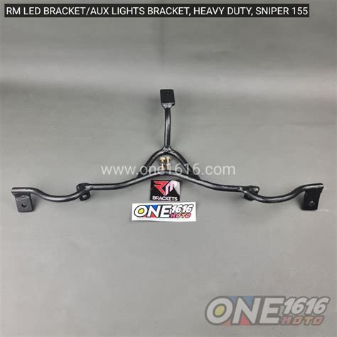 Rm Led Bracket Sniper 155 Auxilliary Lights Bracket Black Powder Coated