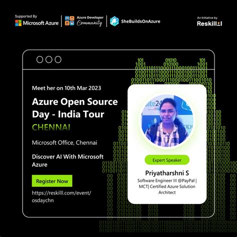 Azure Developer Community On Linkedin Azureopensourceday Chennai