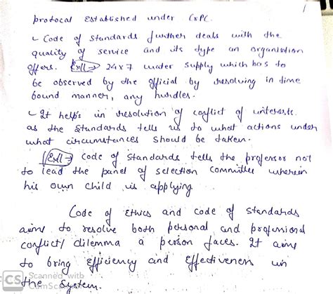 Distinguish Between Code Of Ethics And Code Of Conduct With Suitable Examples Marks