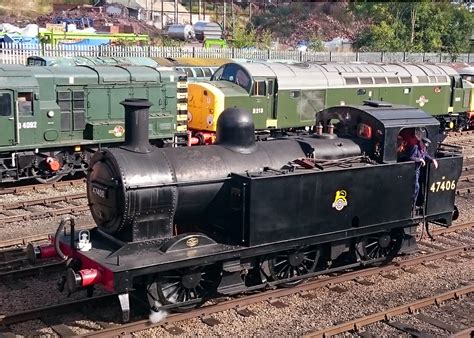 Lms Class 3f Jinty No 47406 Barrow Hill Midland Steam Ga Flickr