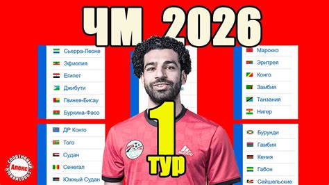 Отбор на ЧМ 2026 Африка 1 тур Таблицы Результаты Расписание Новый формат Youtube