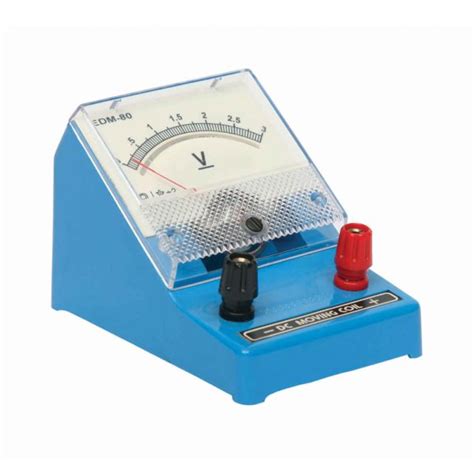 Voltmeter Dual Scale Moving Coil Supertek Scientific