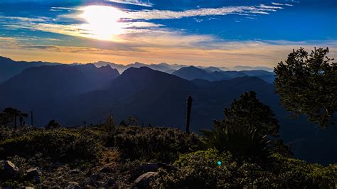 Dawn At La Marta One Of Many Mountains In Arteaga Coahuila Mexico