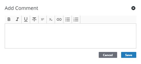 Add Comments To A Service Request Template