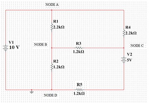 Solved Compute All The Theoretical Values For The Circuit Chegg