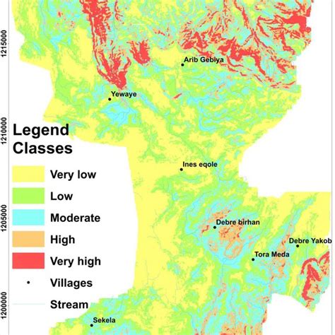 Landslide Susceptibility Model Using Information Value Method