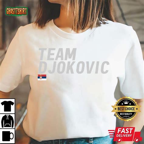 Team Novak Djokovic T Shirt