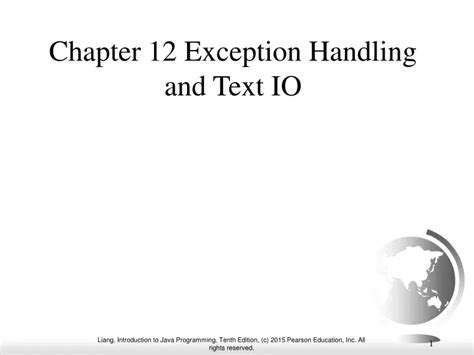 Ppt Exception Handling Techniques Overview And Implementation Guide