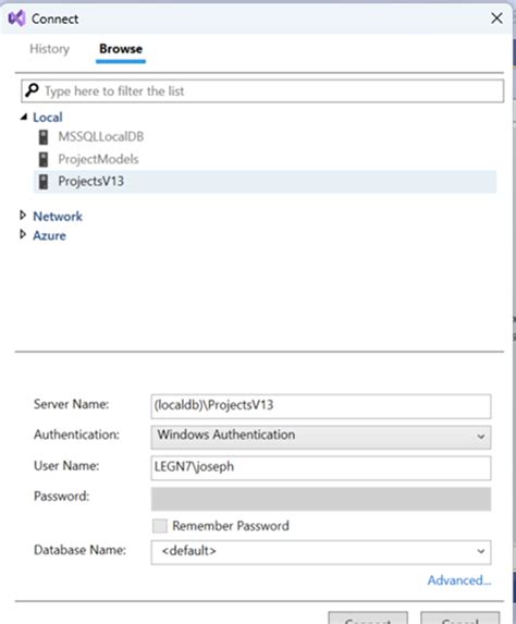 Not Able To Set Target Database When Schema Compare Of Ssdt Is Used