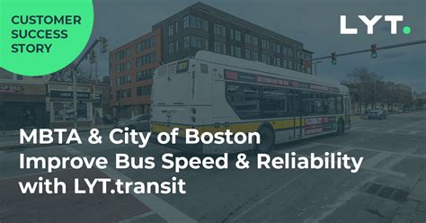 Mbta Improves Bus Speed And Reliability With Transit Signal Priority Lyt