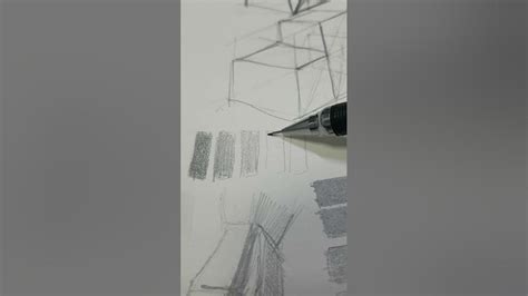 소묘 그라데이션 단계 연습 Youtube