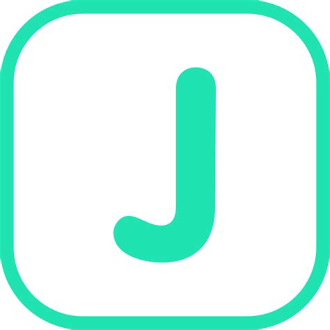 Letter J Free Education Icons