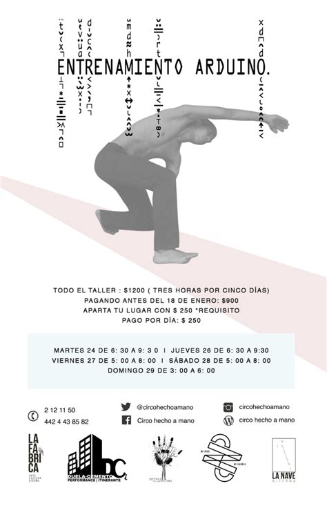 Cartel Arduino2 Circo Hecho A Mano