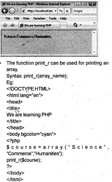 Plus Two Computer Science Chapter Wise Previous Questions Chapter 10