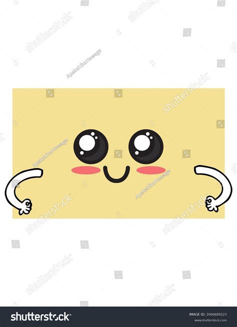Rectangle Cute Colorful Shapes Stock Illustration 2066689223 Shutterstock