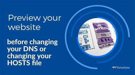 Preview Website By IP Without Changing DNS Or HOSTS File ThriveMate