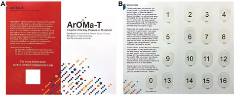 figure 1 from the adaptive olfactory measure of threshold aroma t a