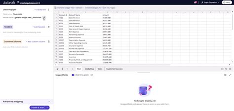 Creating A New Data Mapper Datarails