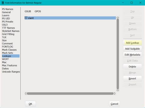 How To Create Contextual Ligature Lookup Tables In Fontforge Font Tutorials