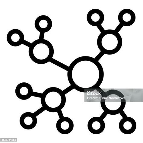 네트워크 셀 회선 아이콘입니다 인터넷 연결 벡터 그림은 흰색으로 분리되어 있습니다 네트워크 개념 개요 스타일 및 응용 프로그램을 위해 설계되었습니다 개념에 대한 스톡 벡터