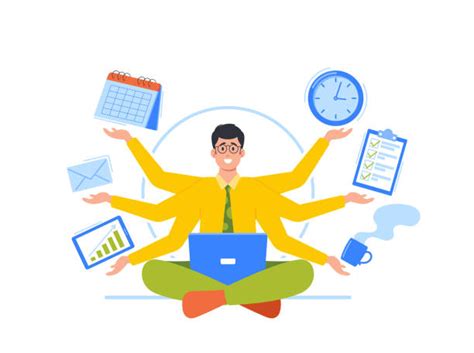 160+ Businessman Multitasking With Multiple Arms Stock Photos, Pictures & Royalty-Free Images ...