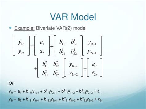 Ppt Vector Autoregression Powerpoint Presentation Free Download Id4029803