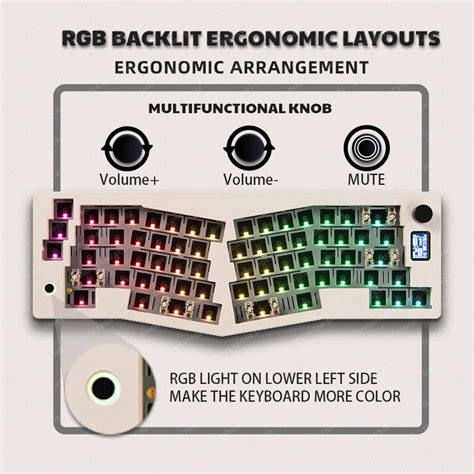 Cidoo Abm066 Barebones Kit Alice Layout Via Programmable Hot Swappable Bluetooth 2 4ghz Type C