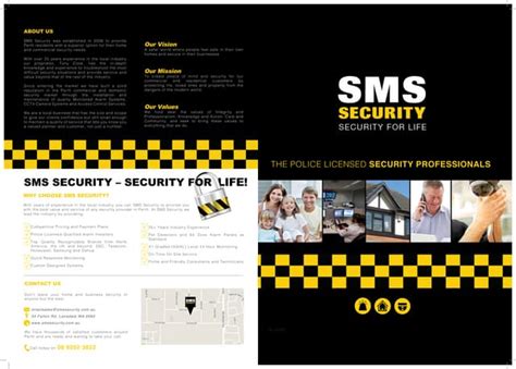 sms security brochure pdf