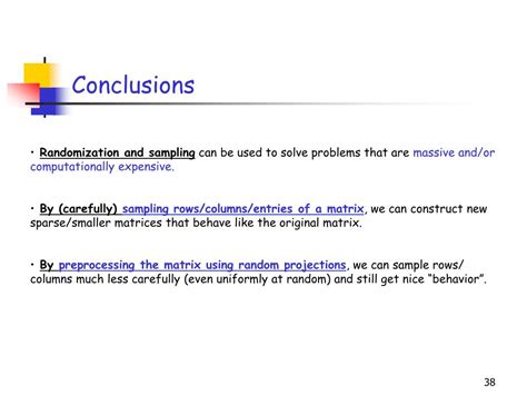 Ppt Randomized Matrix Algorithms And Their Applications Powerpoint