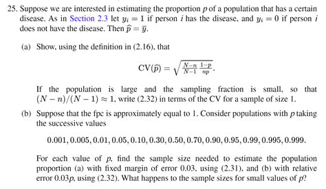 Solved 5 Suppose We Are Interested In Estimating The