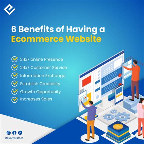 the benefits of having an ecommerce website are many evolverstech
