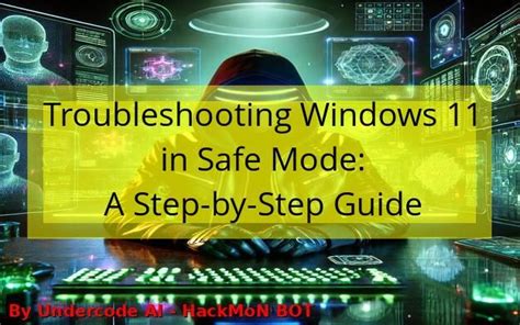 Troubleshooting Windows 11 In Safe Mode A Step By Step Guide Undercode Undercode Testing
